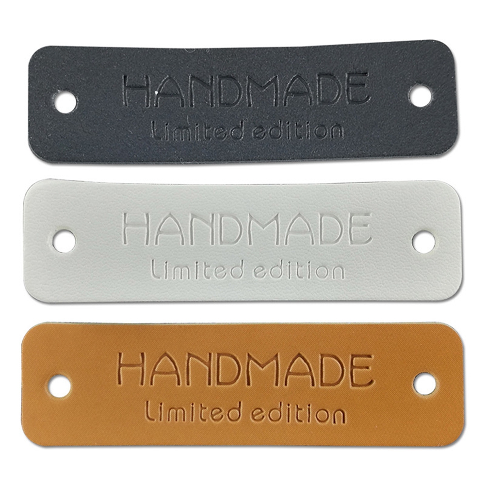 Mxgoods ป้ายชื่อหนัง Pu หลากสี 12 / 24 ชิ้น - mxgoods.th - ThaiPick