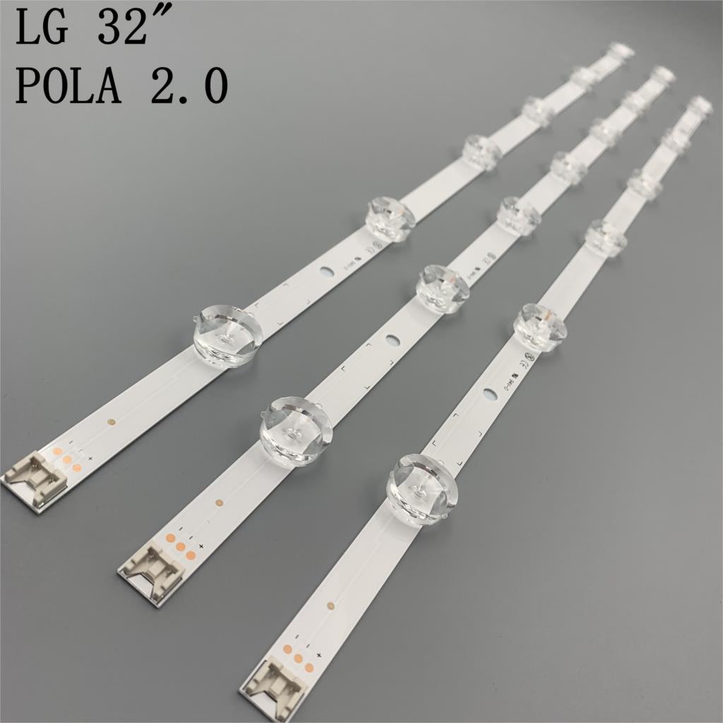 3PCS(2A1B) LED backlight strip for LG TV POLA2.0 32 HC320DXN-VSFP4-21XX ...