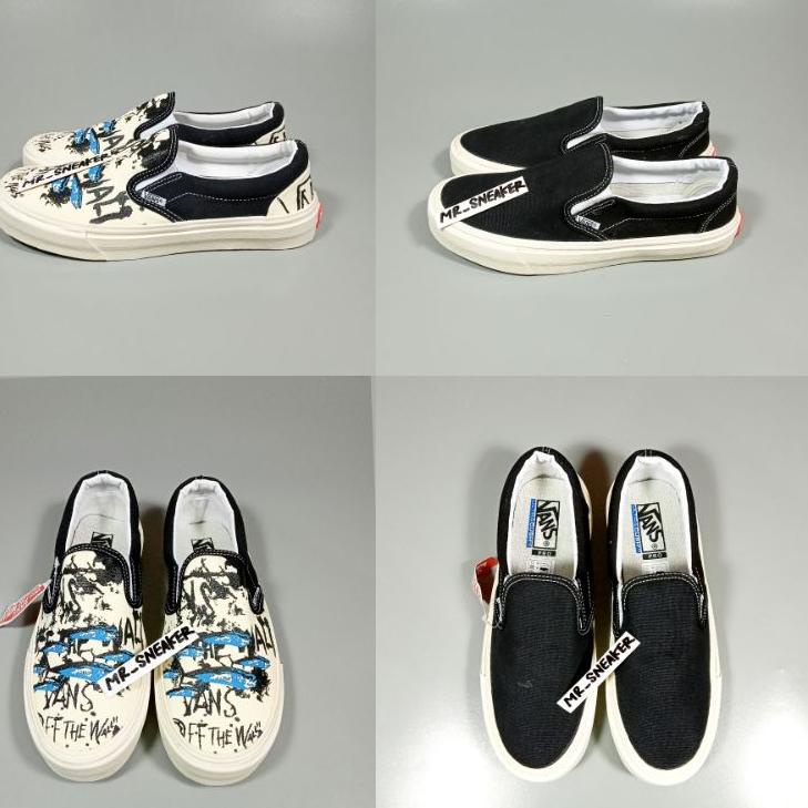 สนใจมากที่สุด รองเท้าสลิปออน รุ่น Vans Fish Tuna คุณภาพดี สีดํา และสี ...