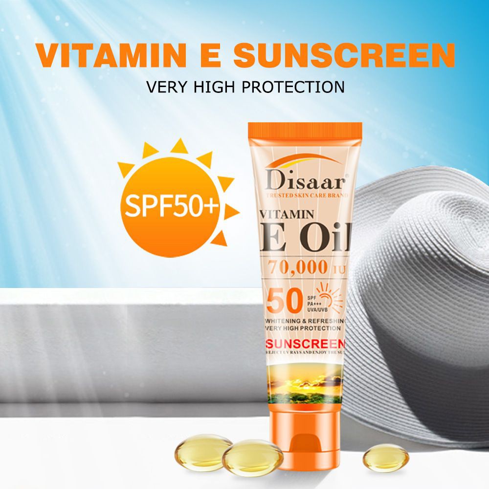 กันแดด ดูแลผิวหน้าDisaar Vitamin E Sunscreen rotetor Whitening Solar Uv ...