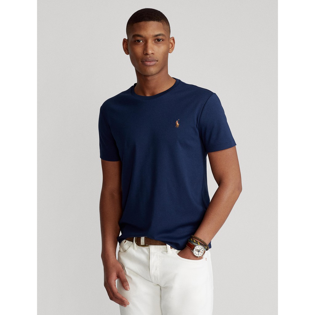 Polo Ralph Lauren TEE เสื้อยืด รุ่น MNPOTSH1N820101 สี 410 NAVY-410 - polo_ralph_lauren - ThaiPick