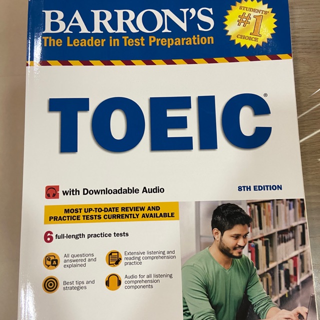 หนังสือสอบtoeic barron's 8th edition | Shopee Thailand