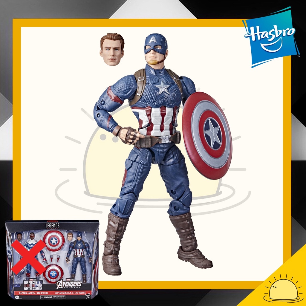 Marvel Legends Series Captain America 2-Pack - Captain America ...
