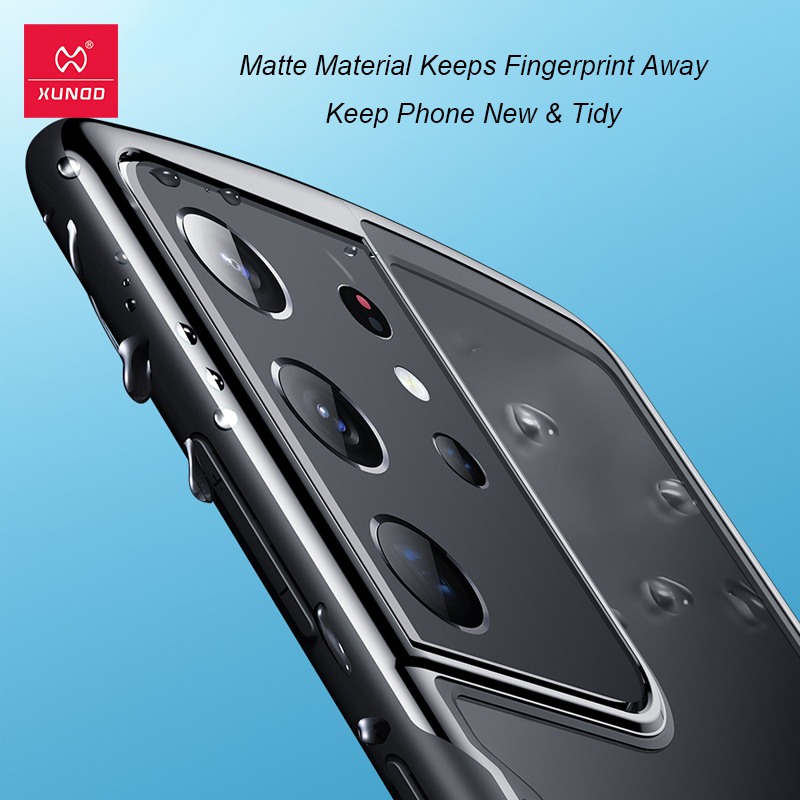 XUNDD for Samsung Galaxy S21 Ultra Matte Case Luxury Airbags Stronger Powerful Drop-proof Armor ...