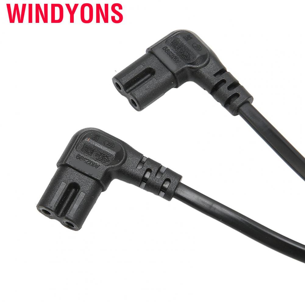 Windyons IEC320 C8 To Dual C7 Cord Male Female 1 In 2 Out AC Power ...