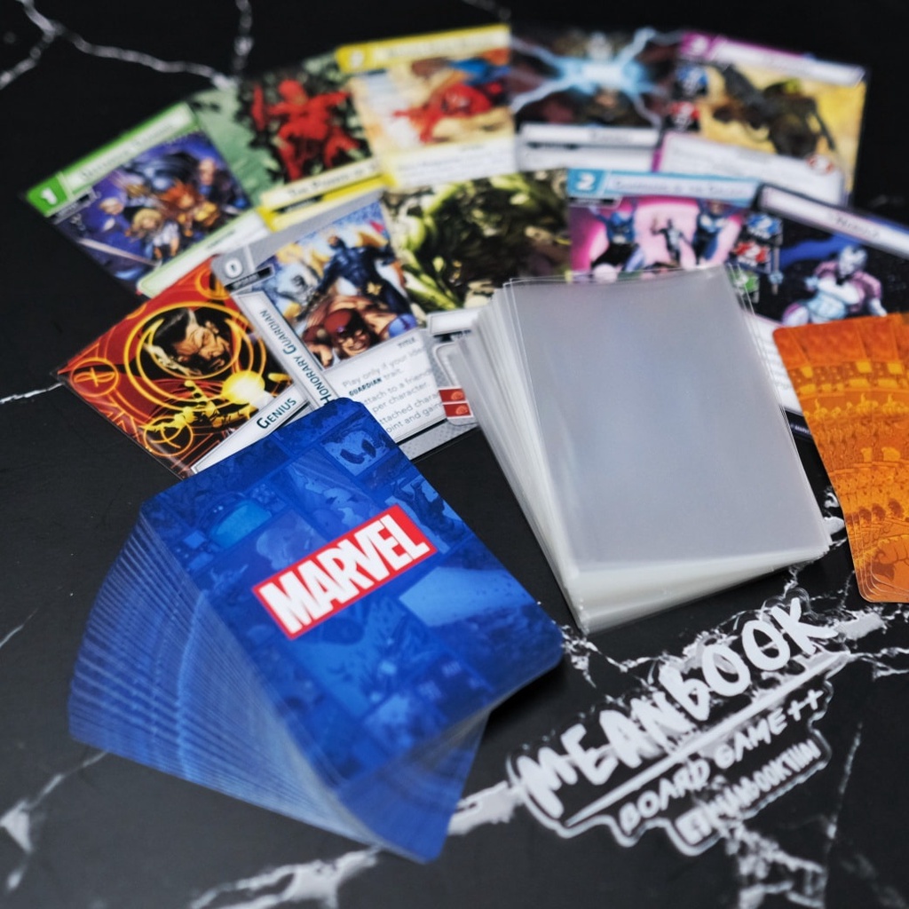 ซองใส่การ์ด Size "Champions" Card Sleeve ขนาด 61x88 mm. (สำหรับ Marvel ...