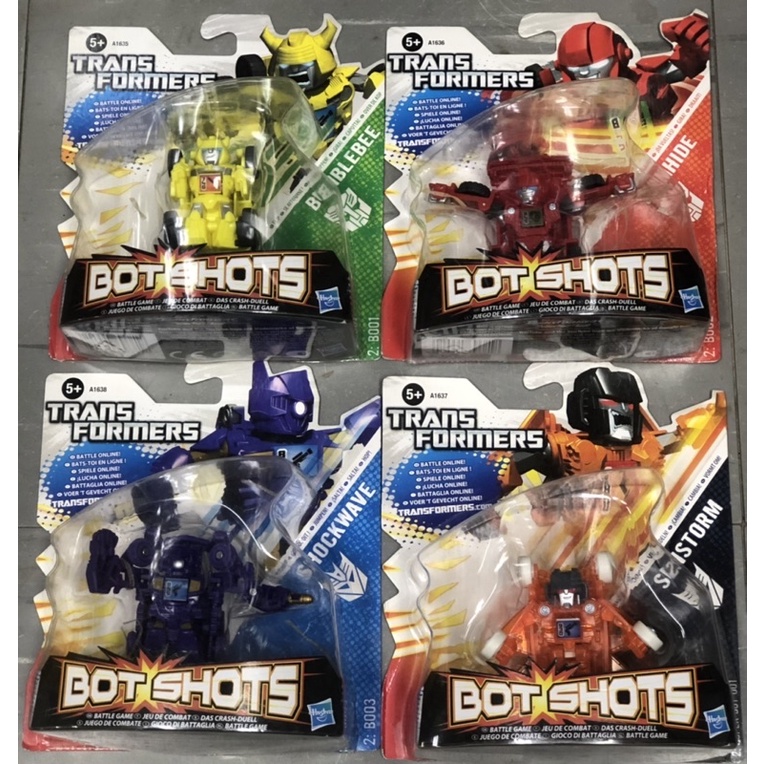 Transformers Bot Shots Battle Game หุ่นแปลงร่างตัวเล็ก | Shopee Thailand