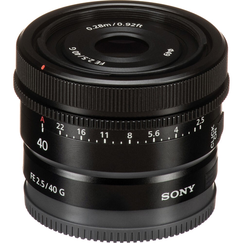 Sony FE 40mm f2.5 G (SEL40F25G) Lenses - ประกันศูนย์ - bigcamera ...