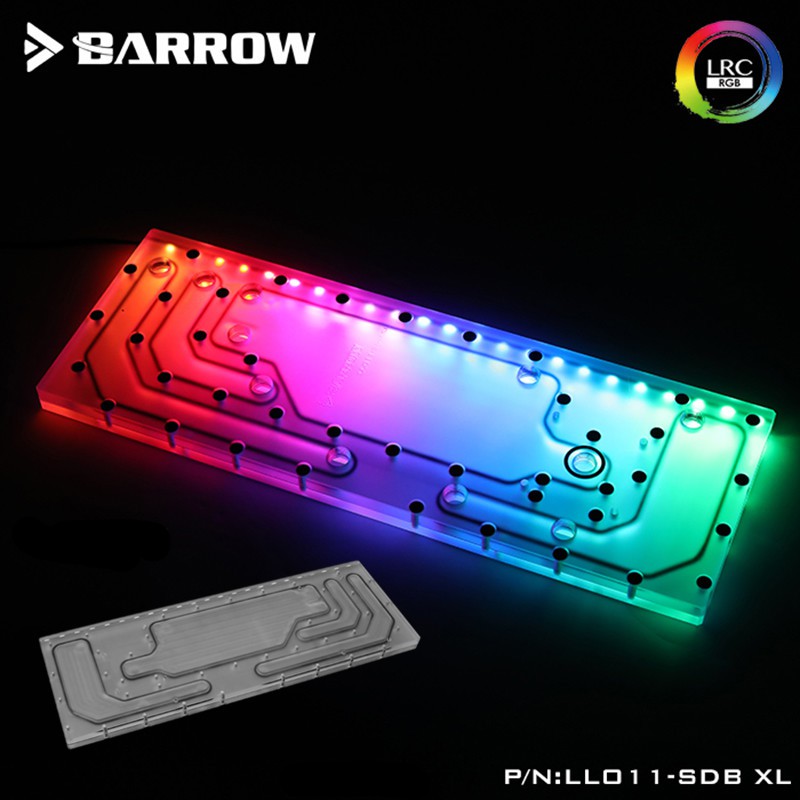 คอมพิวเตอร์ระบายความร้อนBarrow Distro Plate ForLIANLI O11 XL Computer ...