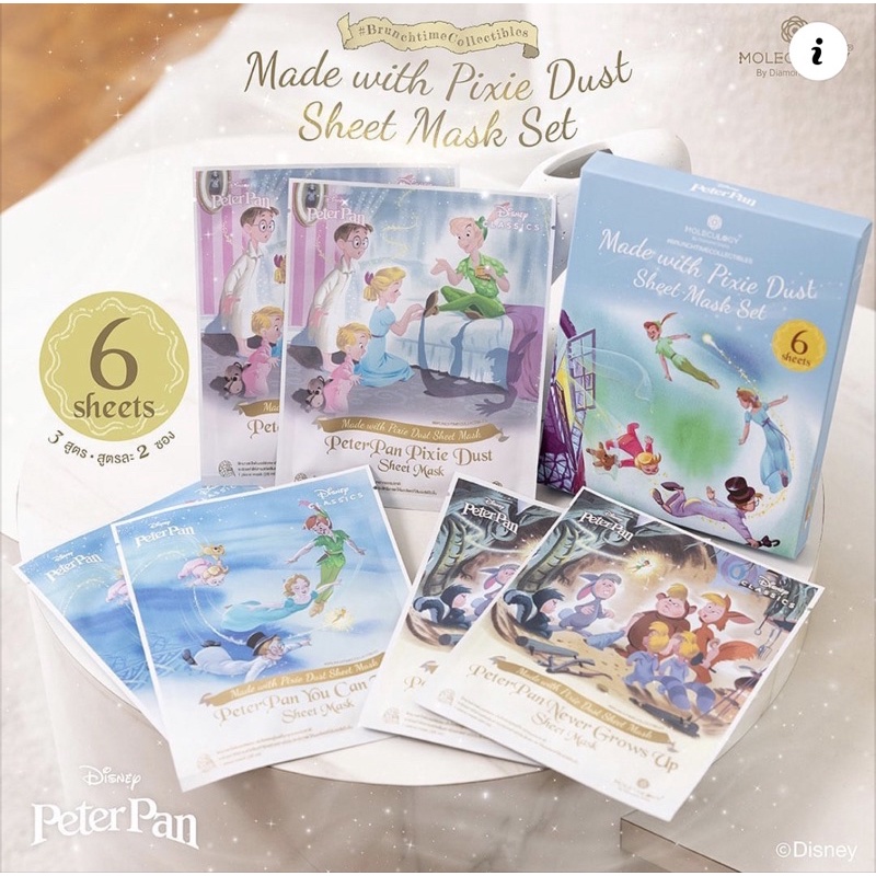 (พร้อมส่ง/แบ่งขาย)Moleculogy Disney Peter Pan Made with Pixie Dust ...