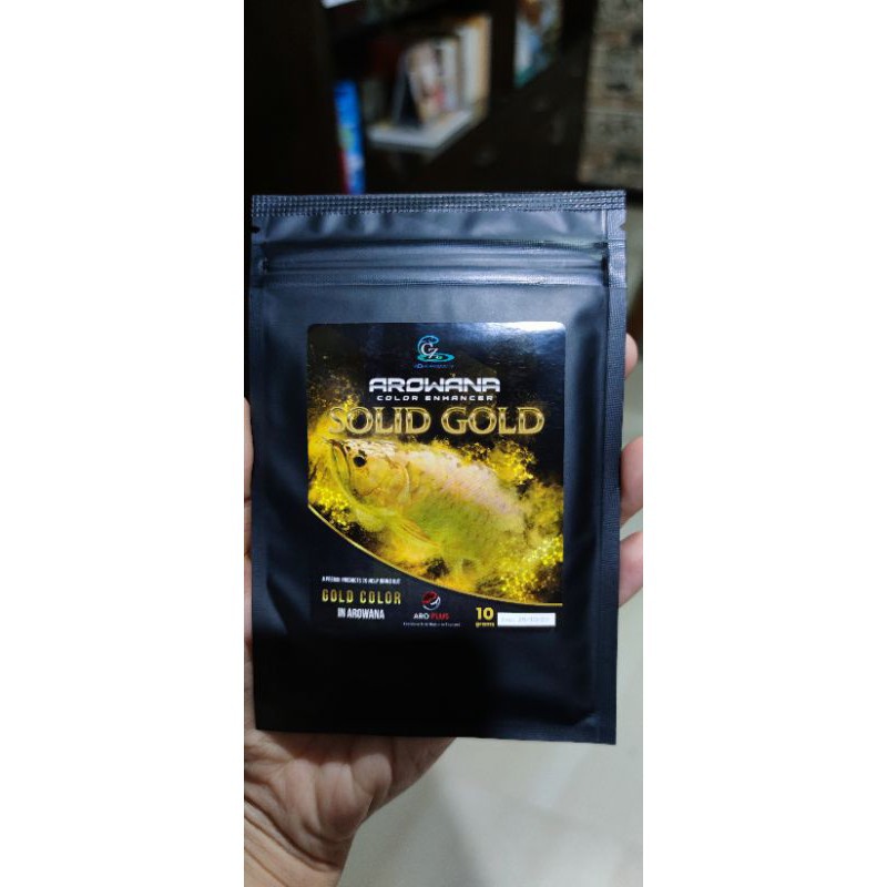 วิตามินปลามังกร วิตามินเสริมเร่งสีปลามังกรARO PLUS - Solid gold วิตามินเร่งสีปลามังกรทอง ...
