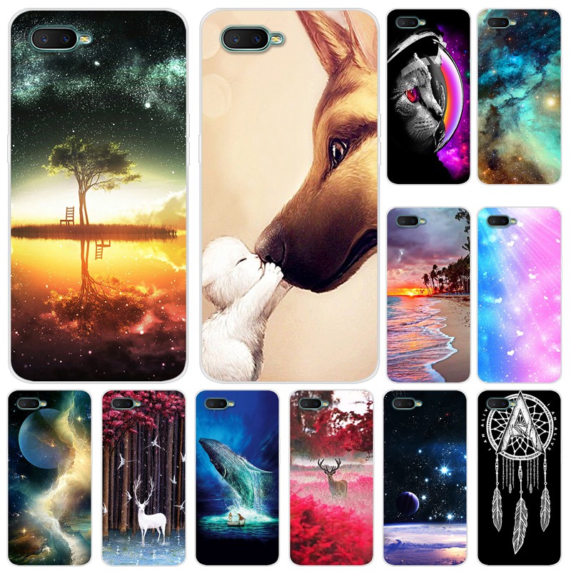 เคส OPPO K1 R15X R17 Neo AX7 Pro แฟชั่น Cover Case เคสซิลิโคนใส ...