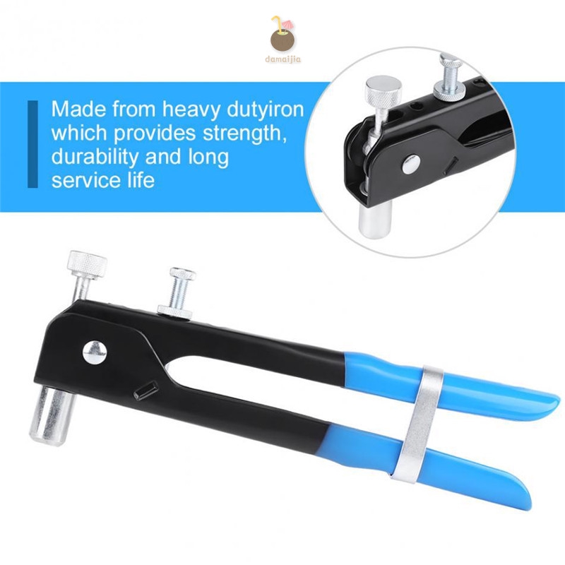86PcsSet Blind Rivet Nut Threaded Insert Riveter Mandrels Hand Tools ...