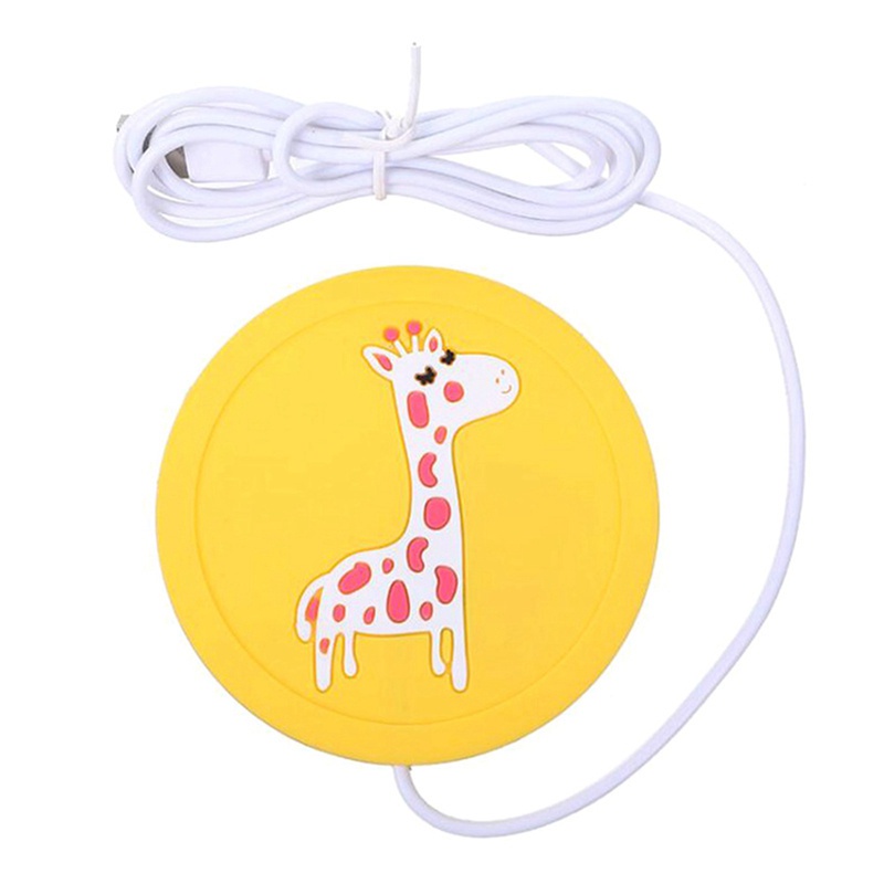 USB heating coaster round thermostatic non-slip water coaster ...