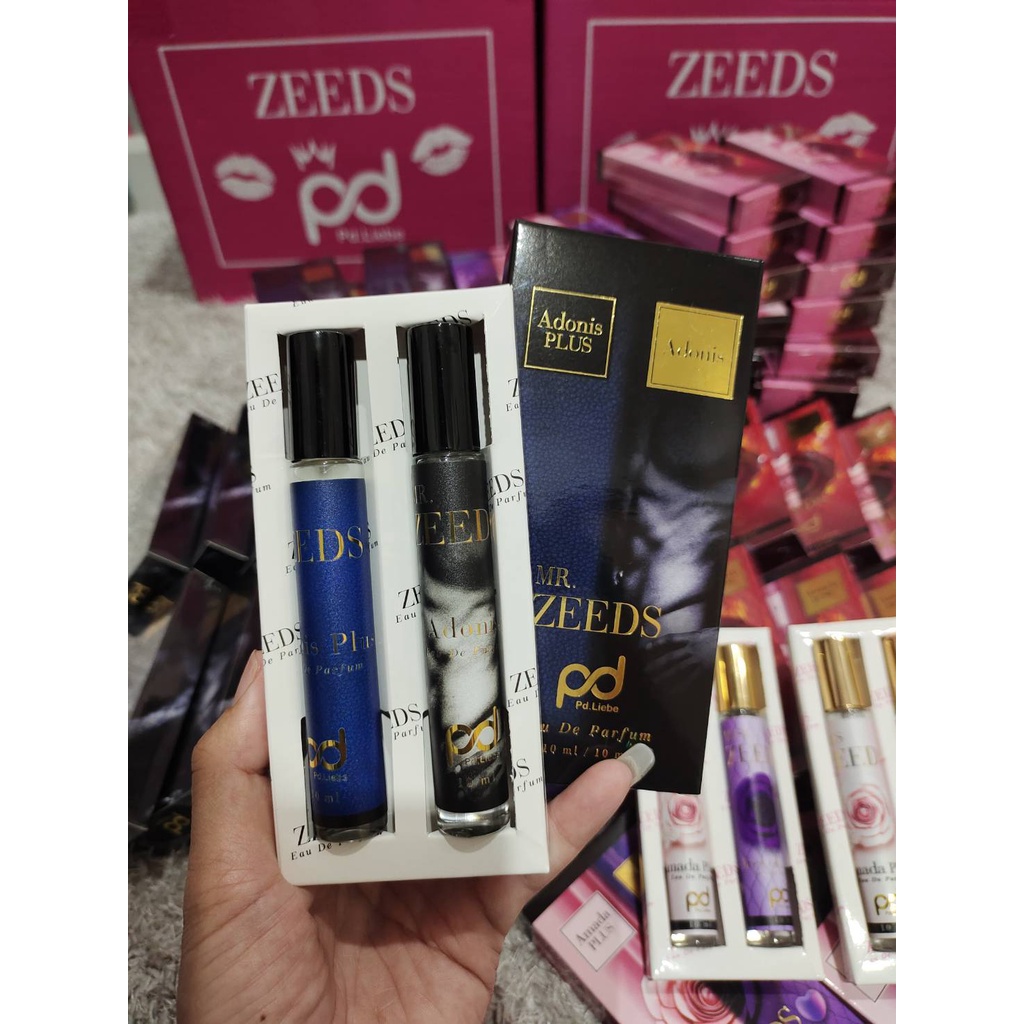 ชุดเซ็ท 2 ขวด MR. ZEEDS Adonis Adonis Plus น้ำหอมสร้างความประทับใจให้สาวๆ ตัวหอม เนื้อหอม อยาก ...