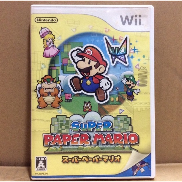 แผ่นแท้ [Wii] Super Paper Mario (Japan) (RVL-P-R8PJ) | Shopee Thailand