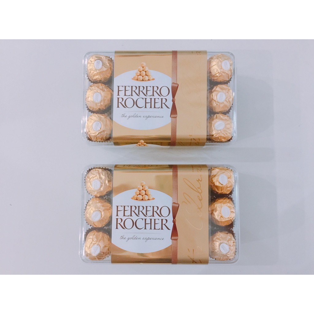 Ferrero Rocher เฟอร์เรโร่ รอชเชอร์ ช็อคโกแลต 30 ลูก - madamonly - ThaiPick