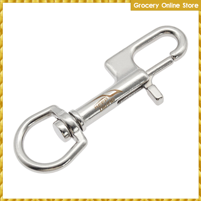 Stainless Steel Swivel Bolt Snap Hook Clip Scuba Diving - wishshopelxl ...