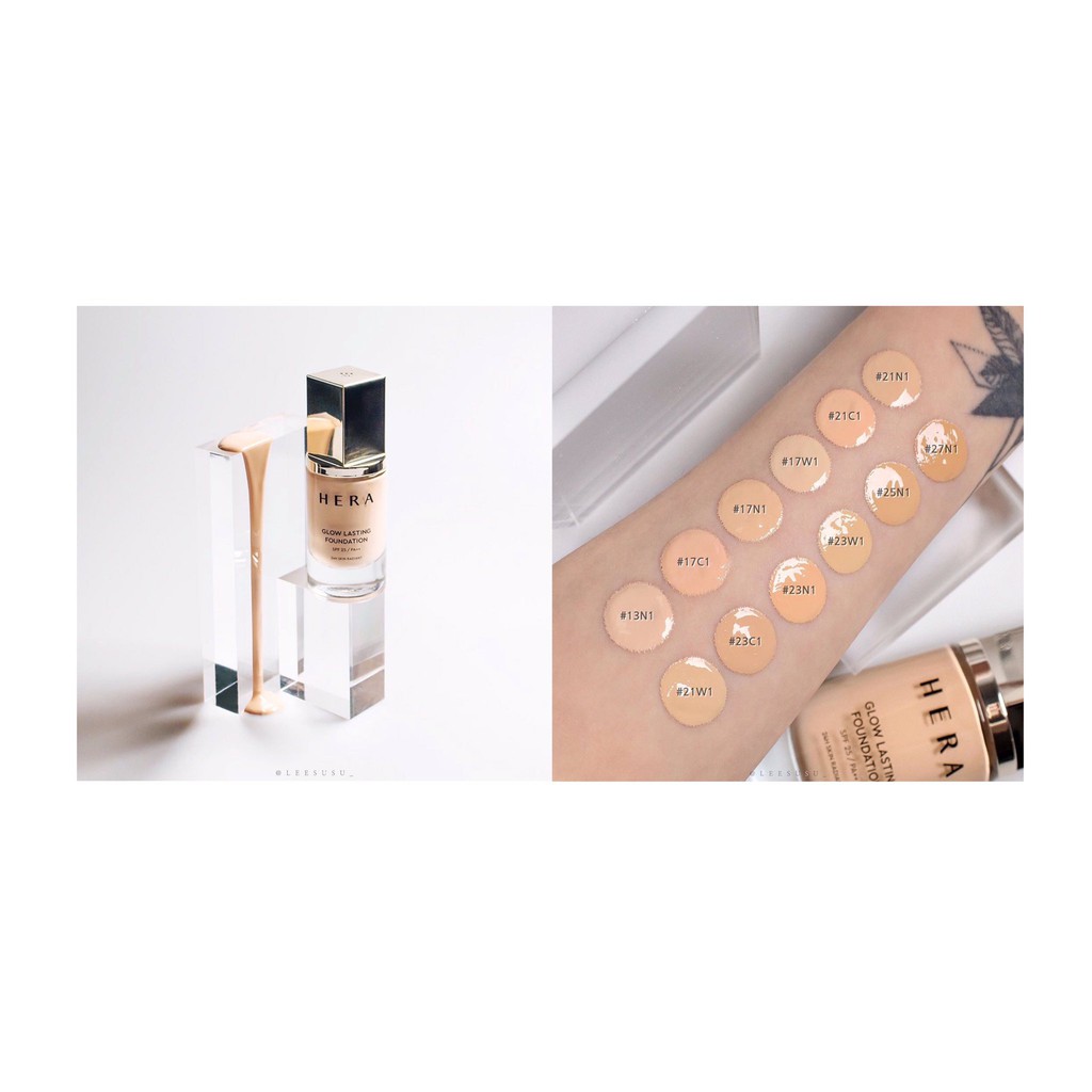 HERA GLOW LASTING FOUNDATION SPF25PA 35ml - thanidas18 - ThaiPick
