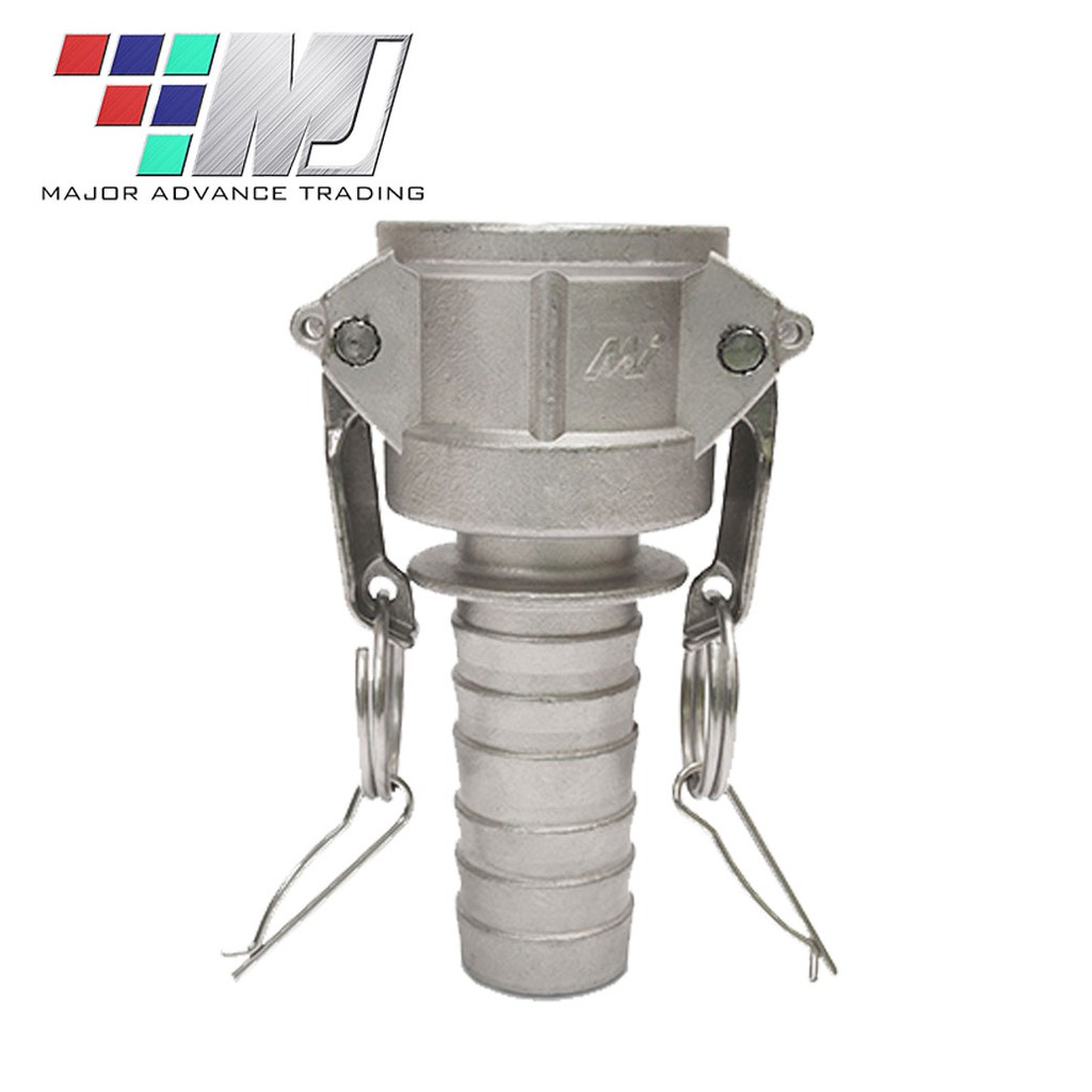 SUS316 Camlock Part C BSPT 1/2 inch - 1 inch ข้อต่อสวมเร็ว สแตนเลส316 ...