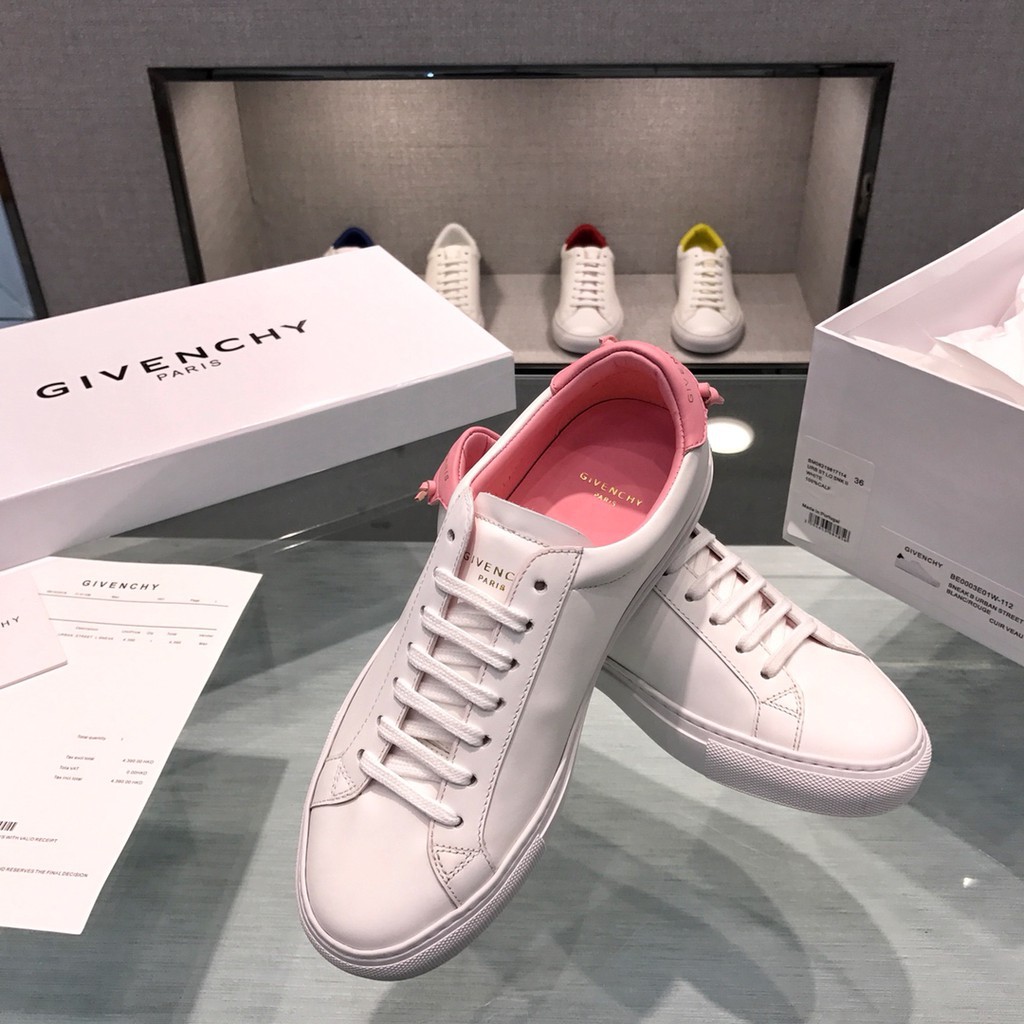 GIVECY สีดำหางออกแบบรองเท้าสเก็ตบอร์ดพักผ่อนรองเท้าผู้หญิงรองเท้าผ้าใบ ...