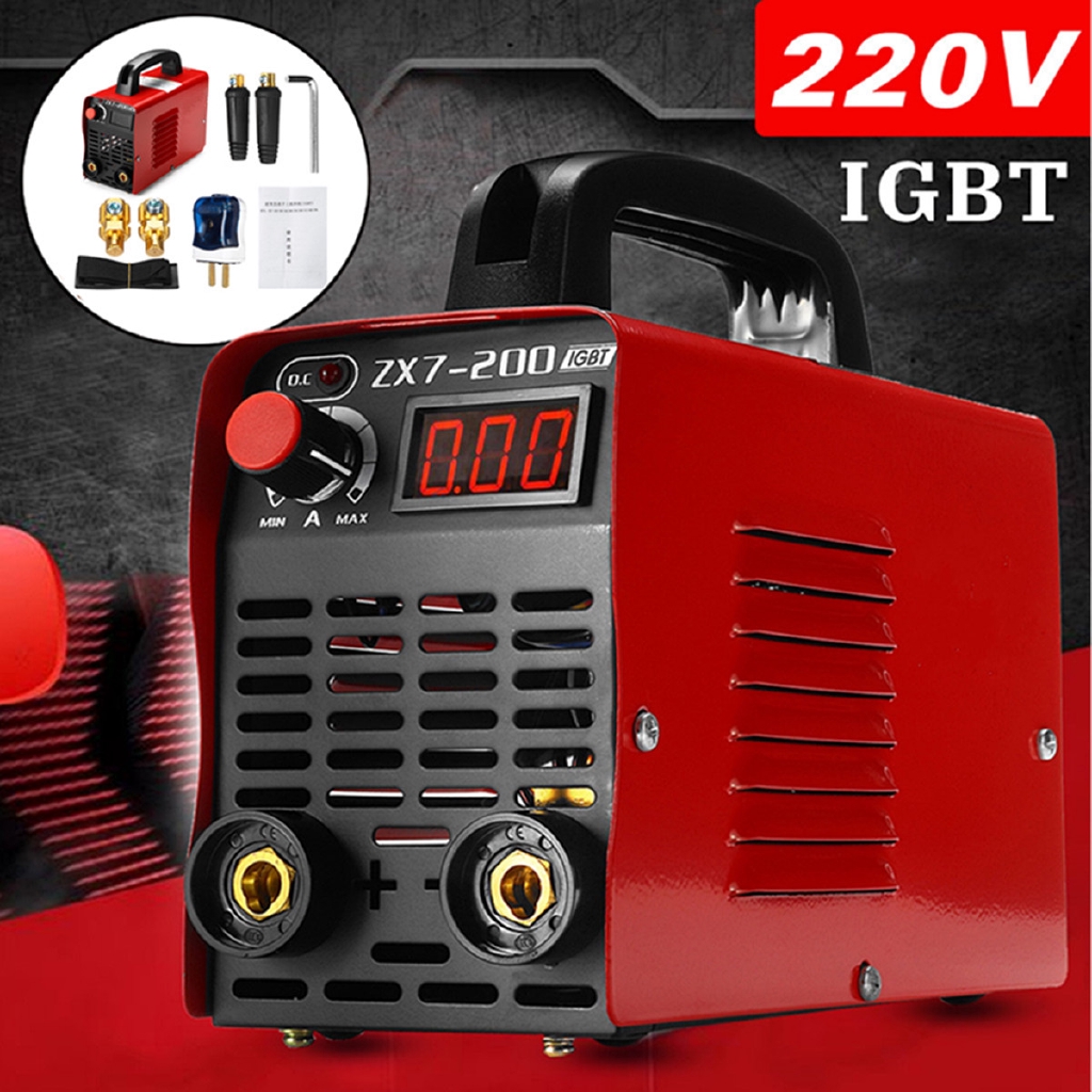 Liv 220 V ZX 7-200 Portable MMA Arc Welder igbt อุปกรณ์เชื่อมต่อบัดกรี ...