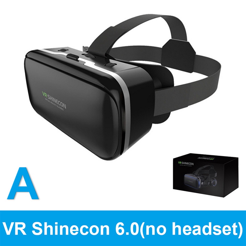 vr แว่นตา：100 al VR SHINECON 6.0 Virtual Reality goggles 120 FOV 3D ...