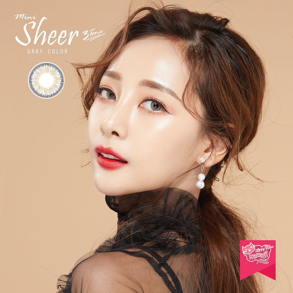 Kitty Kawaii : Mini Sheer Gray - givy_optic - ThaiPick