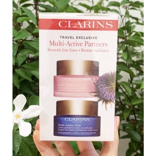 ครีม Clarins Multi Active Partners Set | Shopee Thailand