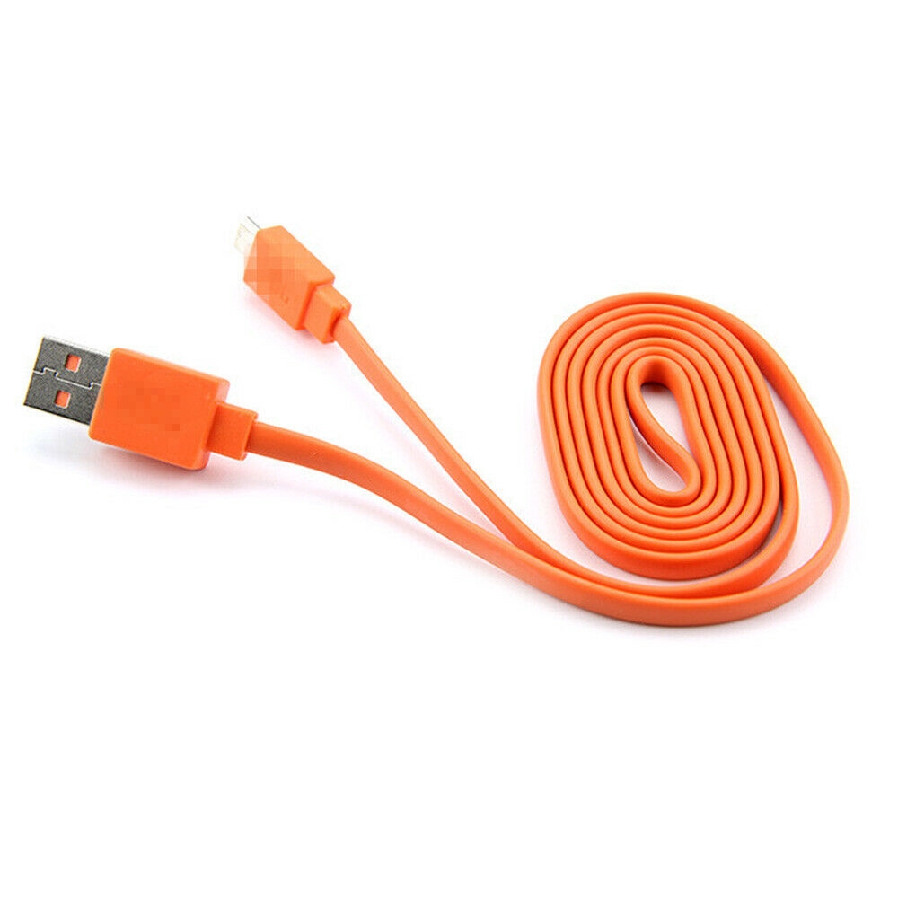 ღღOrange USB Charger Cable Cord for JBL Charge 3+ Flip3 Flip2 Bluetooth ...