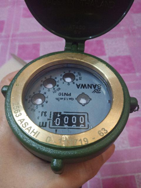 มิเตอร์น้ำ SANWA ขนาด 1/2"(4หุน) | Shopee Thailand