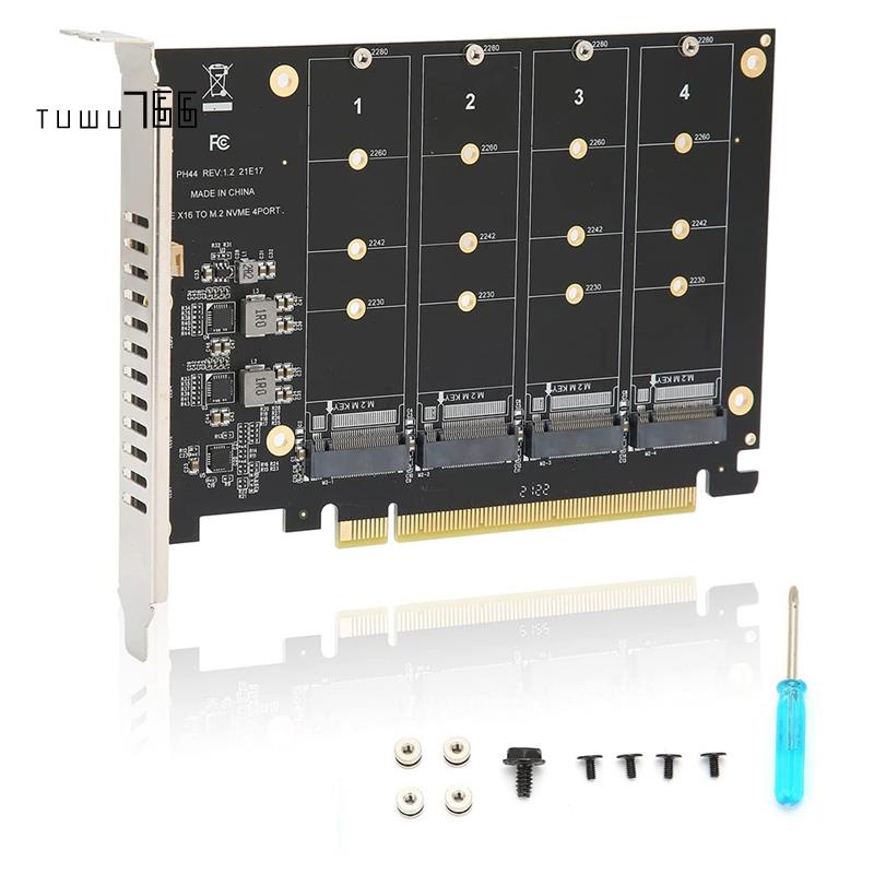  M 2 NVMe SSD PCIE X16M 4 