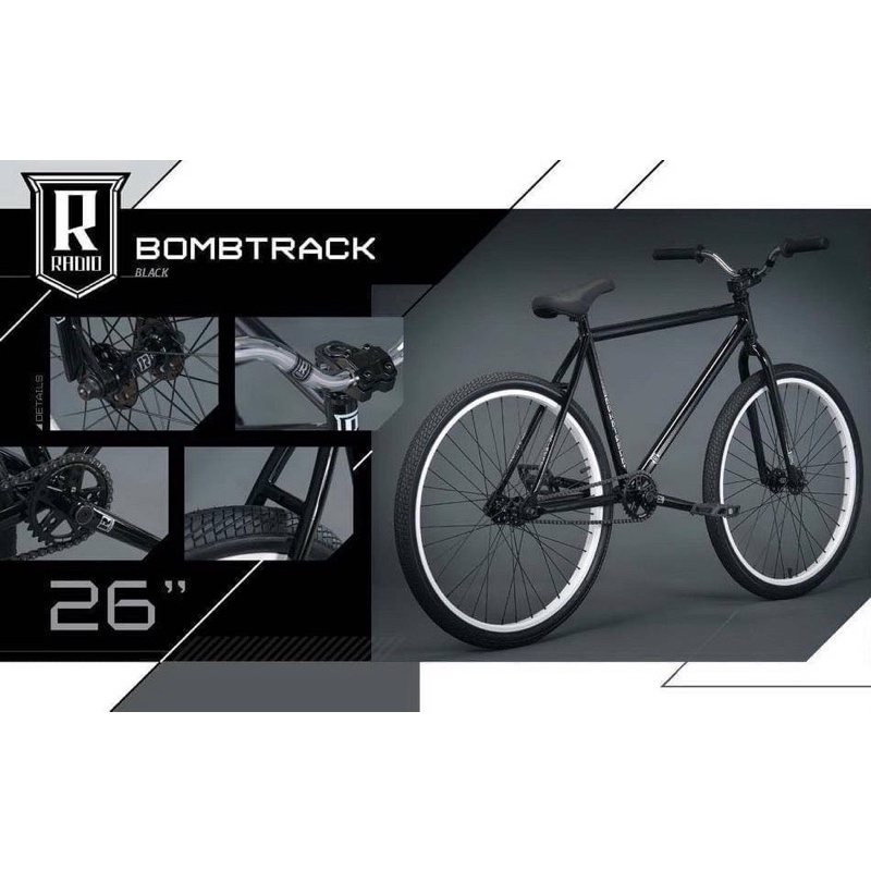 BOMBTRACK BMX 26 Fixed Gear Radio ฟิกเกียร์ 26 นิ้ว สายทริก ในสไตล์ ...