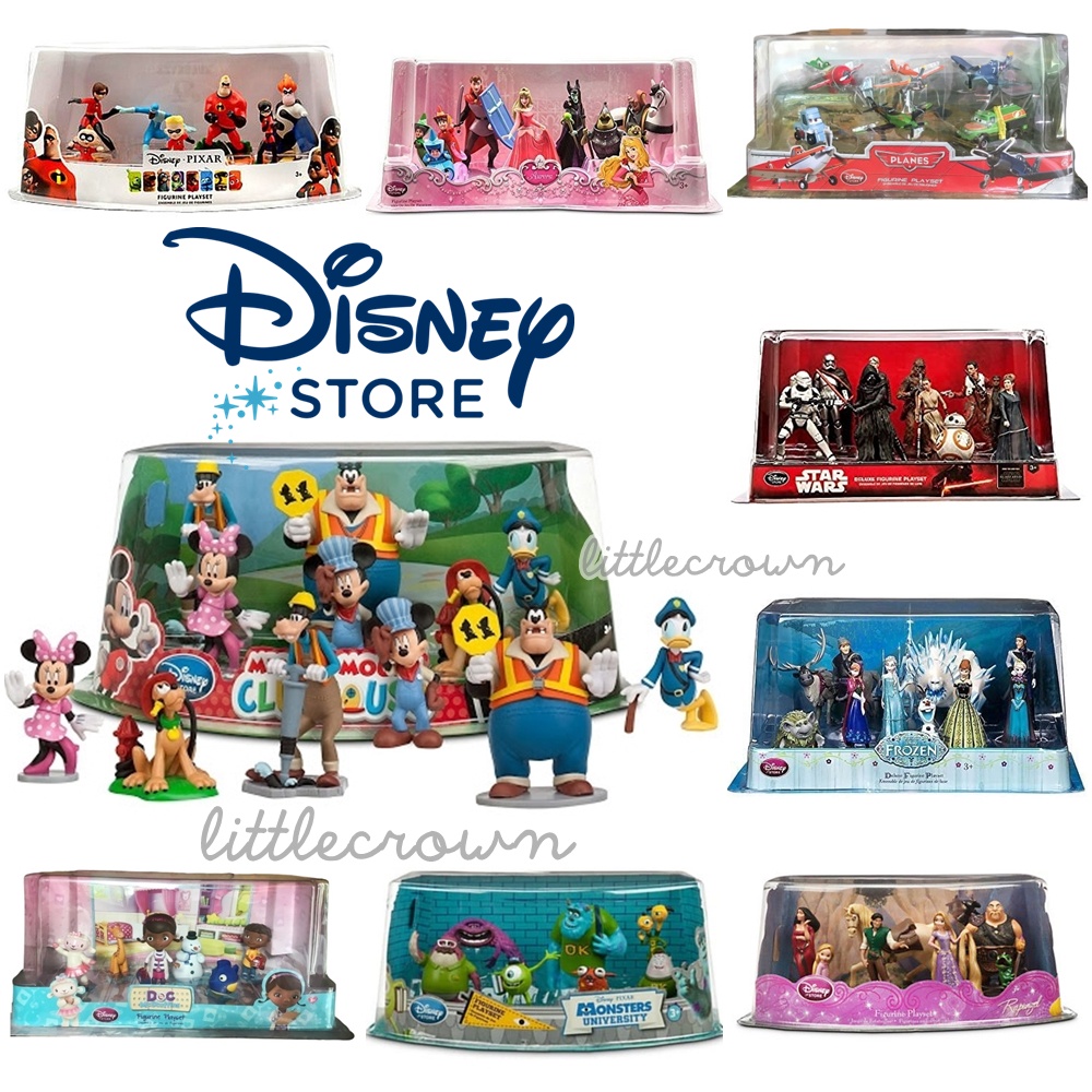 (อ่านก่อนสั่งนะคะ) Disney Store Figurine Figure Playset ชุดฟิกเกอร์ ...