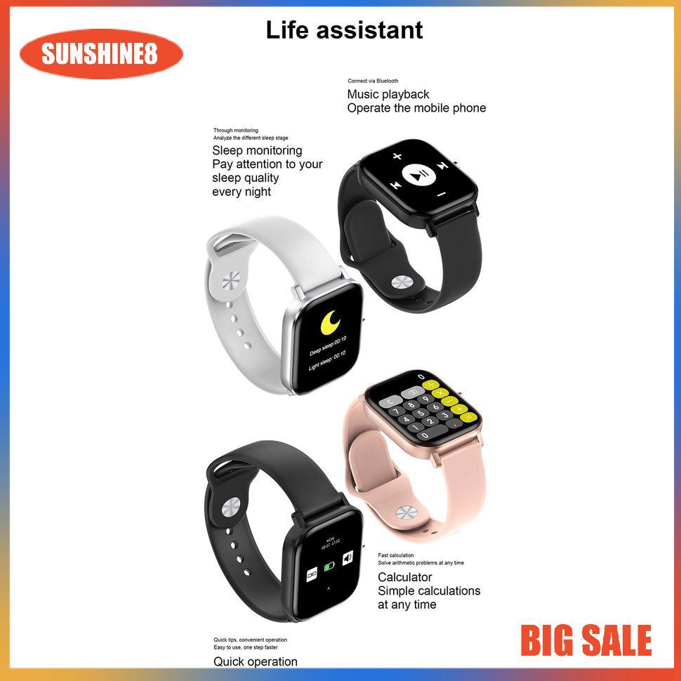 Dt36 นาฬิกาข้อมือ Smart Watch หน้าจอขนาดใหญ่ 1 . 75 นิ้วกันน้ํา Ip67 ...