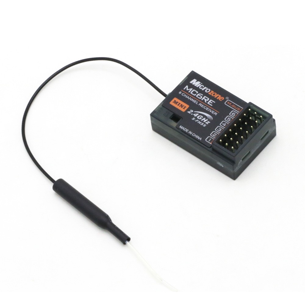 MicroZone MC7RB MC6RE MIni Receiver 6CH for MicroZone MC6C 2.4G 6CH ...
