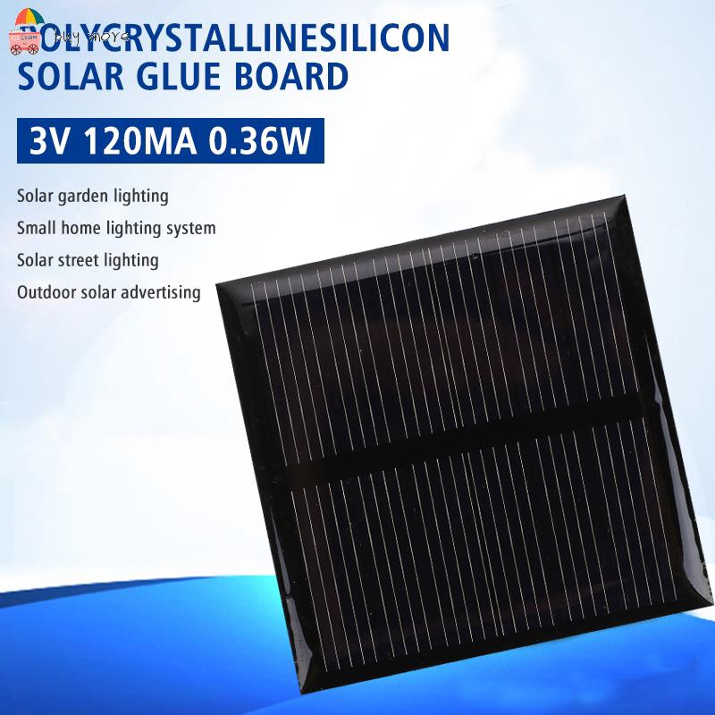 Cell Toy 3V 0.36W Solar Panel Light Battery Cell Phone 3V 0.36W Solar ...