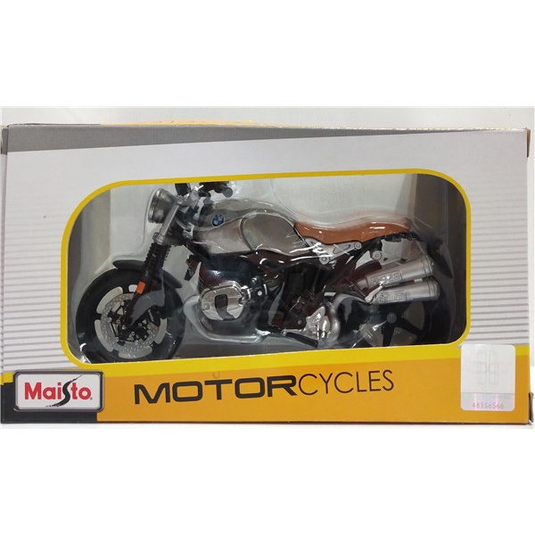 Ins1 12 BMW Latte BMW R nineT Scrambler รถสปอร์ต โลหะอัลลอยด์ โมเดลรถ ...