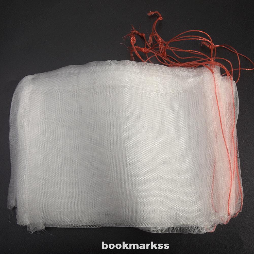 10pcsset Fruit Mesh Bags Multifunction Drawstring Nylon For Seeds ...