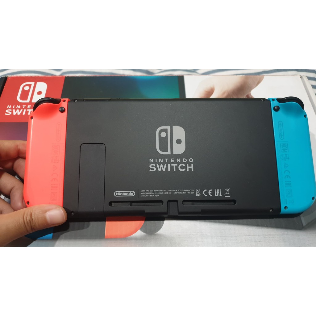 Nintendo Switch สีนีออน แปลง Atmos + 32gb มือ2 อุปกรณ์ครบทุกอย่าง ราคา ...