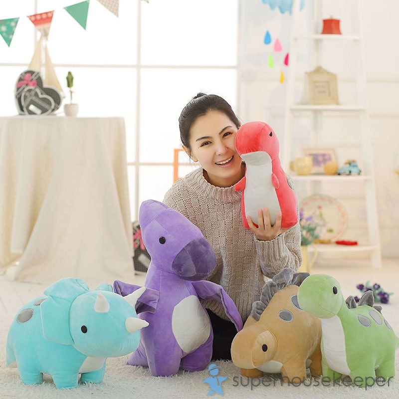 3050cm Cute Plush Toy for Kids Stuffed Animal Little Dinosaur Shape Doll Sofa Car Pillow Gift ...