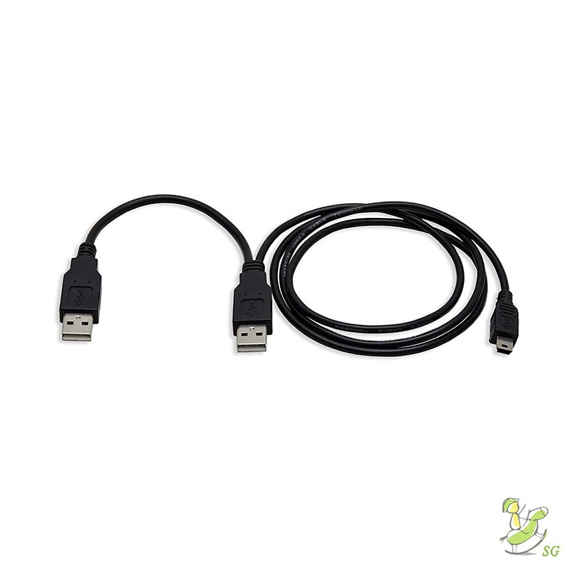 Sg Dual Usb 2 . 0 รูปแบบ A To Usb Mini 5 - Pin B 1 Y สายไฟ - sugarbaby ...