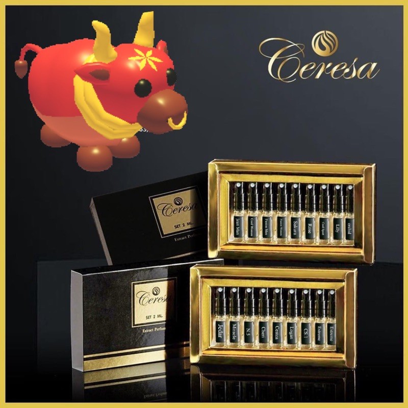 เซทน้ำหอมCeresa น้ำหอมปรับธาตุ น้ำหอมฟิวชั่น2ml ขนาดทดลอง - m.n_shop ...