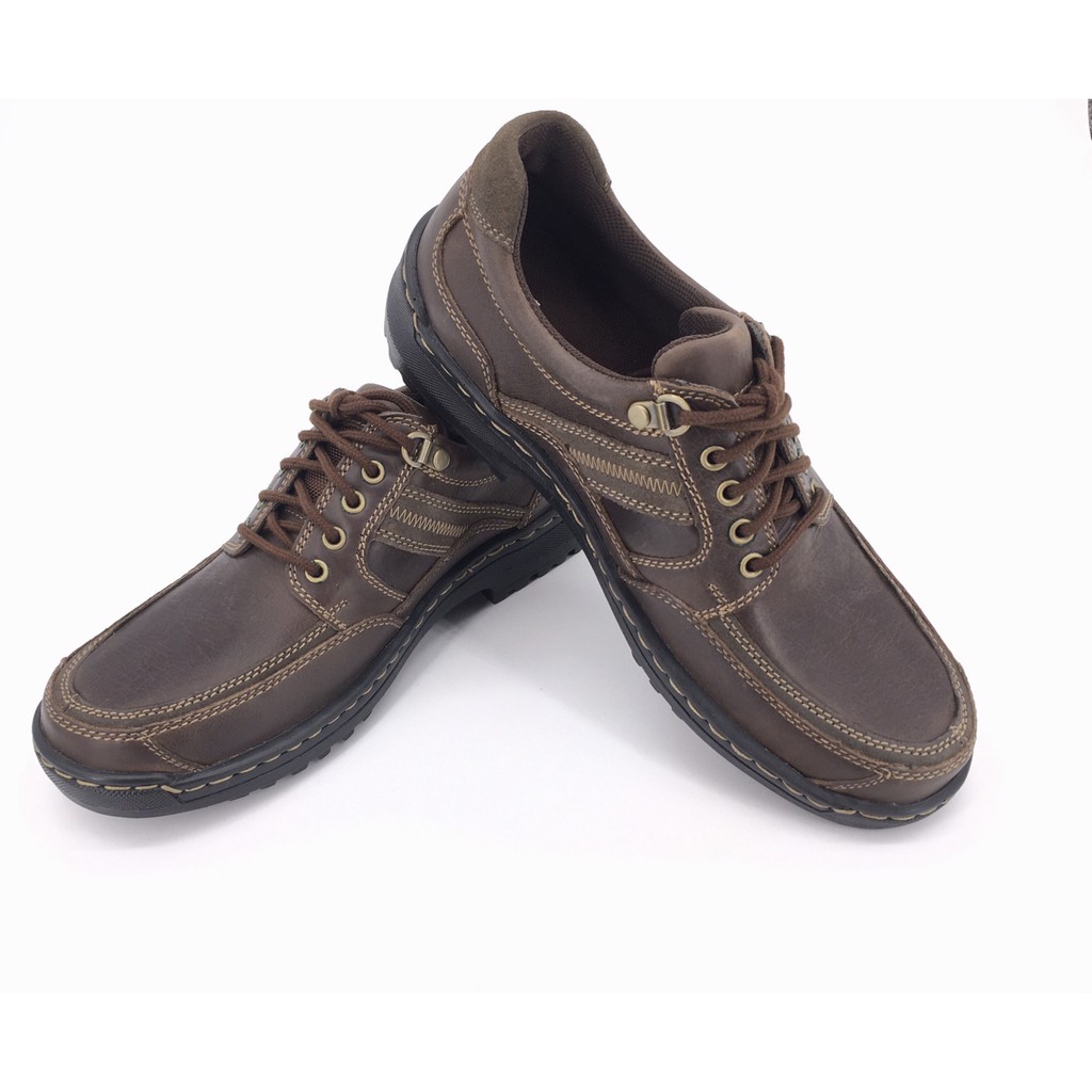 Saramanda รุ่น 117078 รองเท้าลำลองผู้ชาย หนังแท้ แบบผูกเชือก สีดำ, สี ...