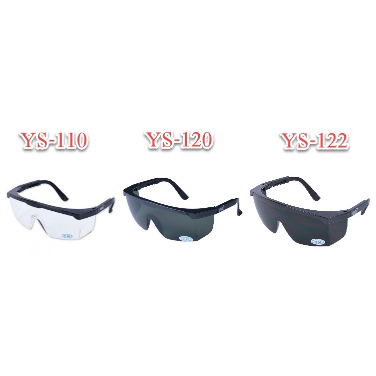 แว่นตากันสะเก็ด YAMADA มีราคาส่ง YS-110 สีใส YS-120 สีดำ 3 YS-122 สีดำ ...