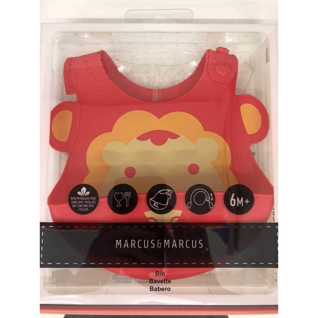 Love Puff Canada Marcus & Marcus Animal Paradise Silicone Bib ...