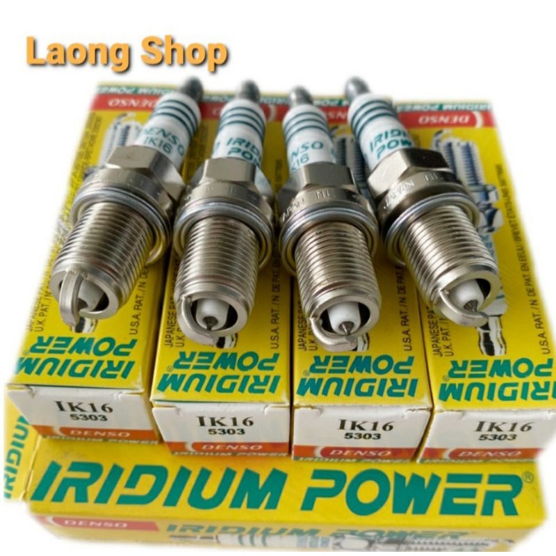 หัวเทียน Denso Iridium Power IK16 (1 ชุด 4หัว) - laongshop1 - ThaiPick