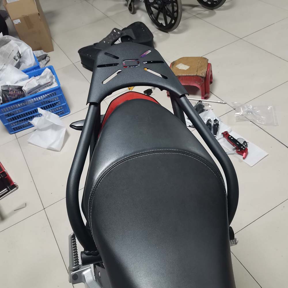 การระเบิดร้านค้าของเราMotorcycle Rear Rack Luggage Carrier Rack Cargo ...