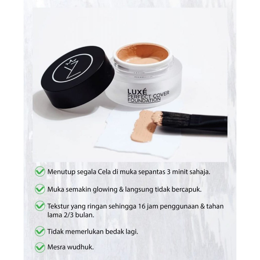 20181 HARI POS ! LUXE PERFECT COVER FOUNDATION + SET SPONGE FREEGIFT ORIGINAL!2021 - raarzs2a4t ...