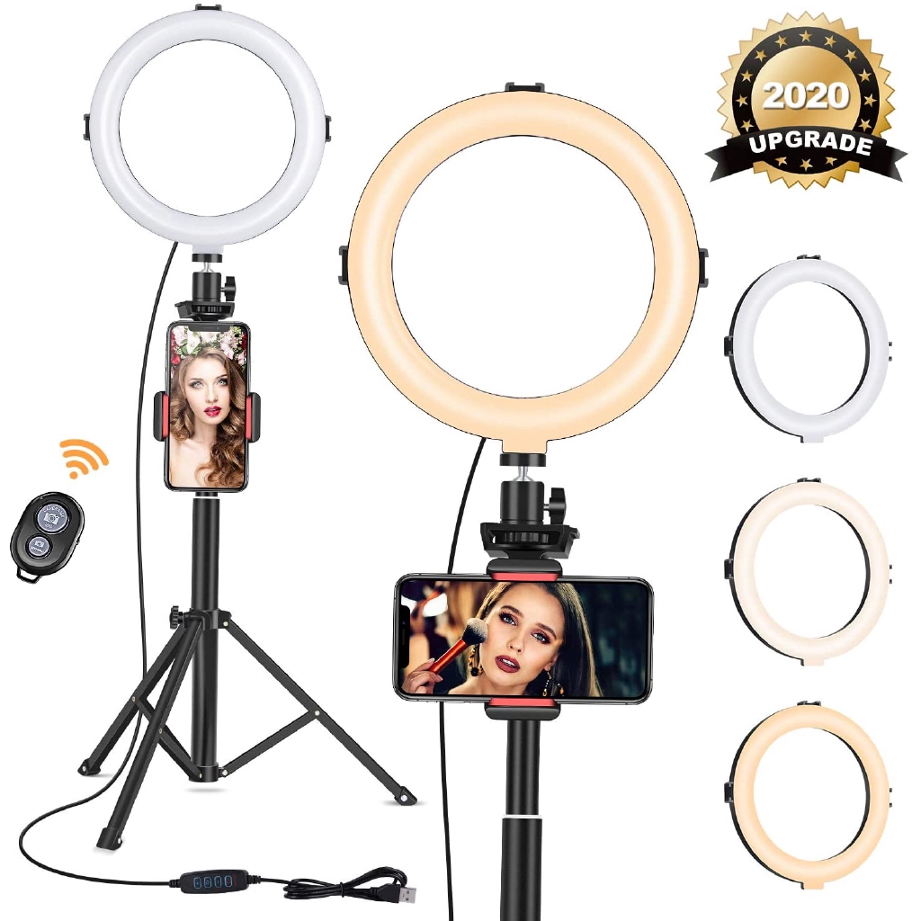 แหวนไฟ 8 ring light led พร้อมขาตั้งกล้องสําหรับโทรศัพท์มือถือ - sumfree ...